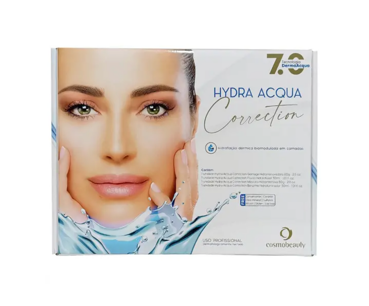 Kit PROFESSIONAL Hydra Acqua Correction HIDRATACAO COSMOBEAUTY – Derma ...