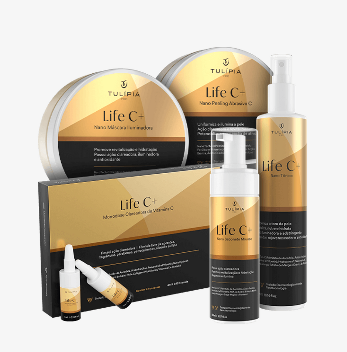 KIT LIFE C+ PROFISSIONAL TULIPIA – Derma Beauty Usa