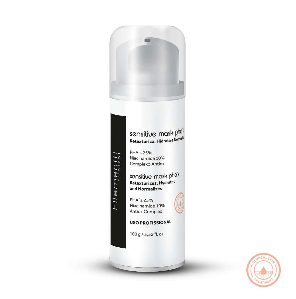 Sensitive Mask Pha's Clinical ELLEMENTTI – Derma Beauty Usa