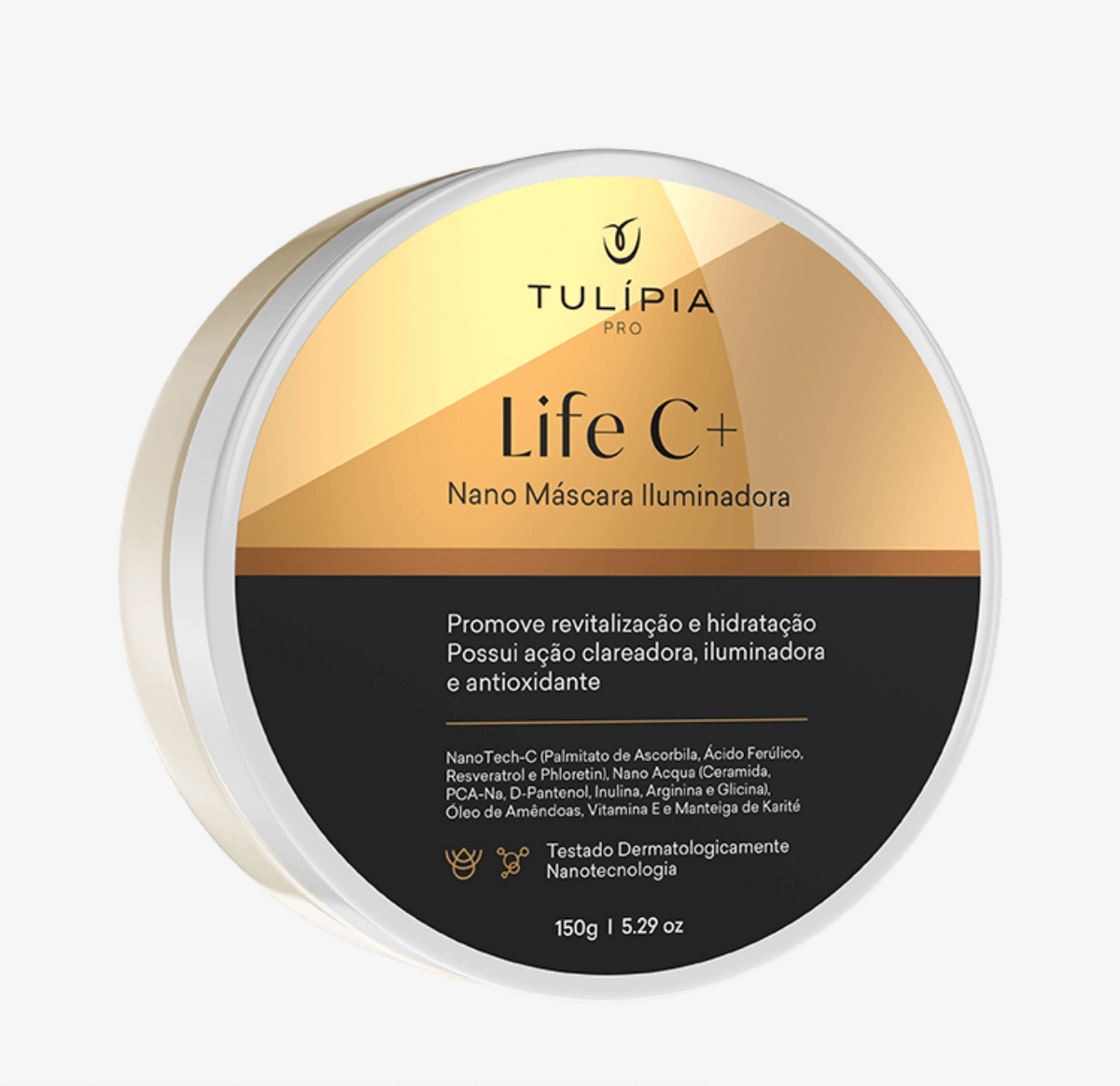 LIFE C+ NANO MASK Iluminadora TULIPIA – Derma Beauty Usa